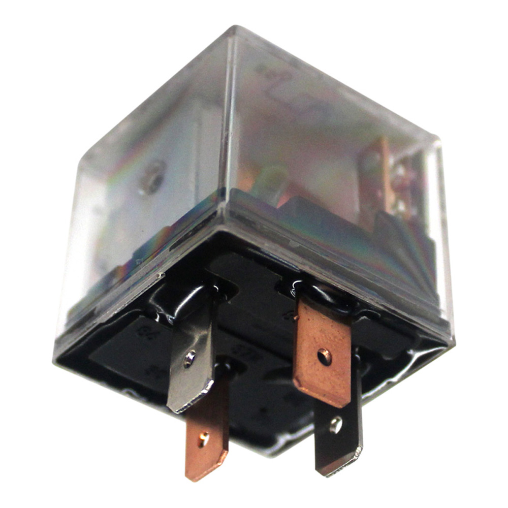 Relay Fc Transparente 4 Pines 12 V 80 Amp
