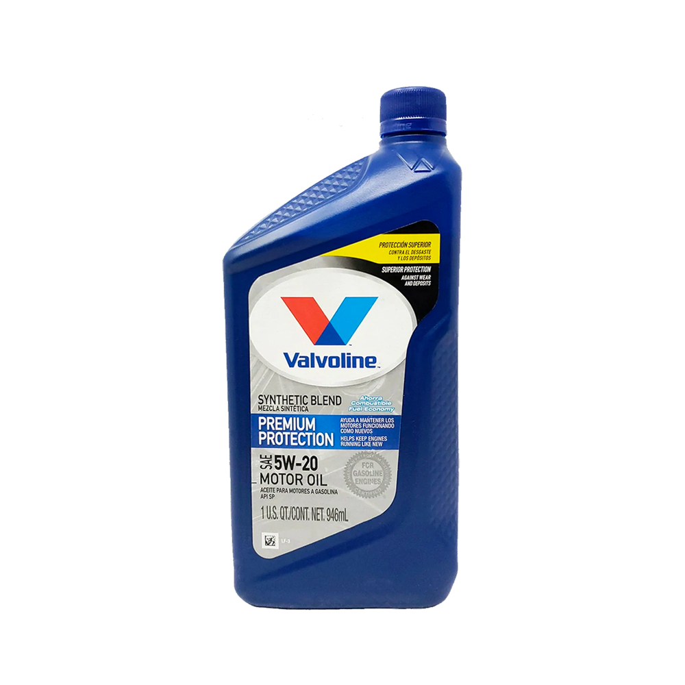 Aceite De Motor Valvoline 20W50 Semi Sintetico Sp Quart